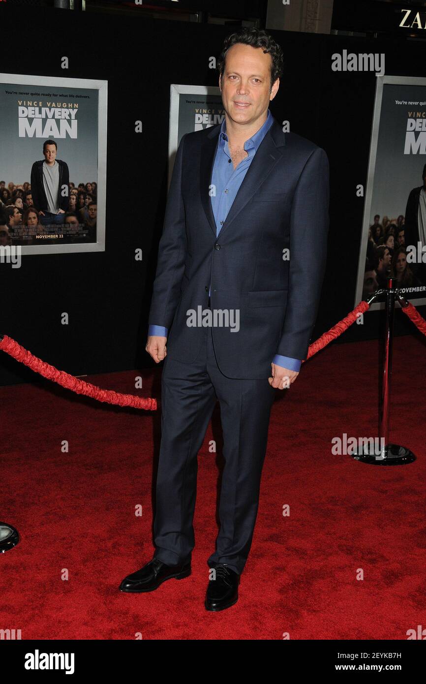 3 November 2013 - Hollywood, California - Vince Vaughn. "Delivery Man ...