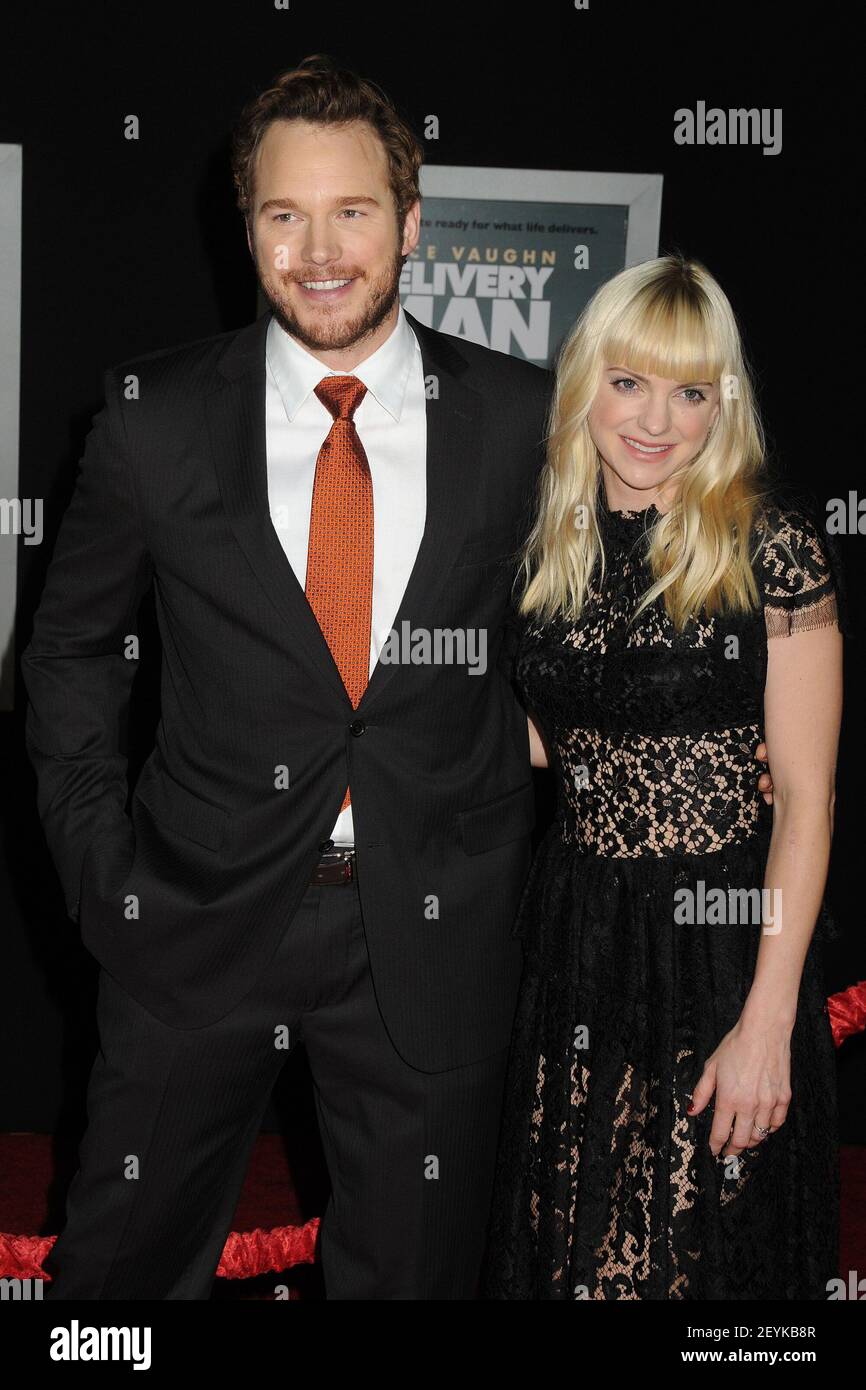 3 November 2013 - Hollywood, California - Chris Pratt, Anna Faris ...