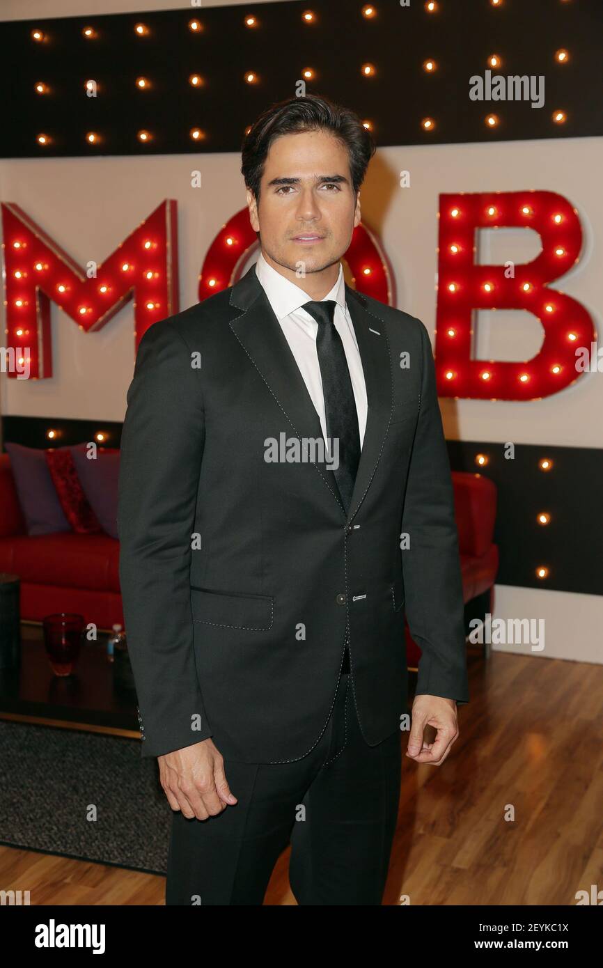 Daniel Arenas is seen backstage during the taping of the 8th gala of ...