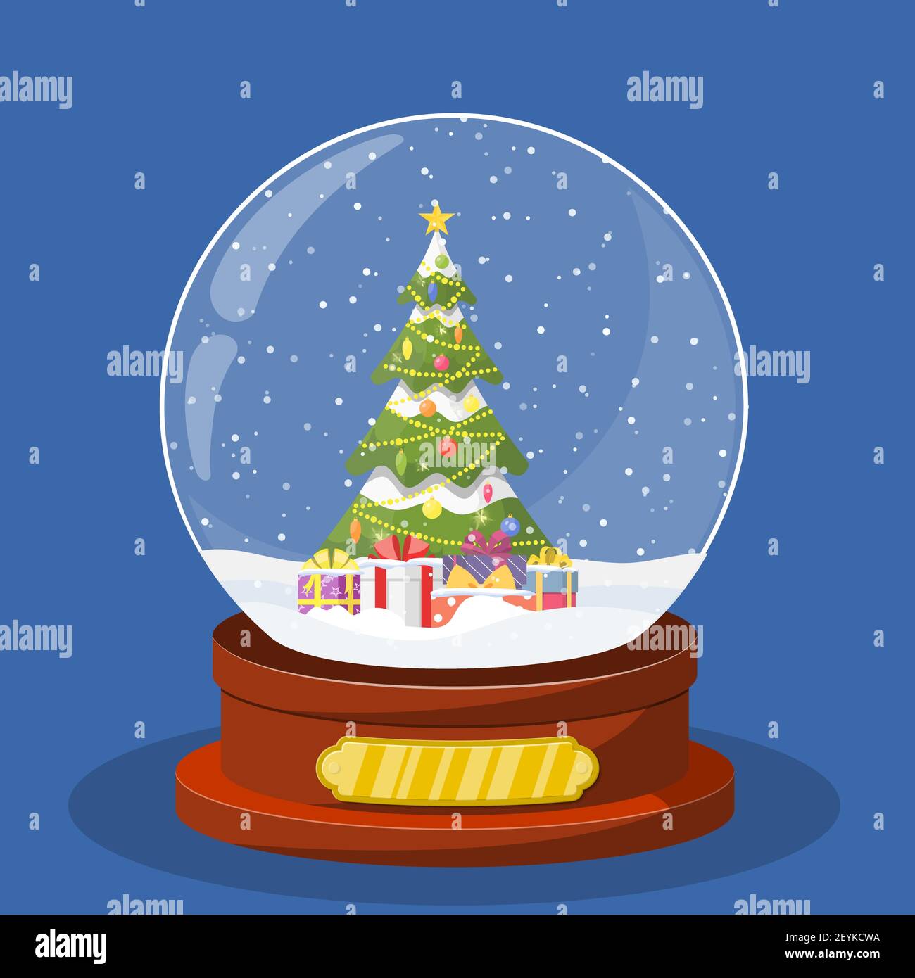 Seasonal background christmas toy Stock Vector Images - Alamy