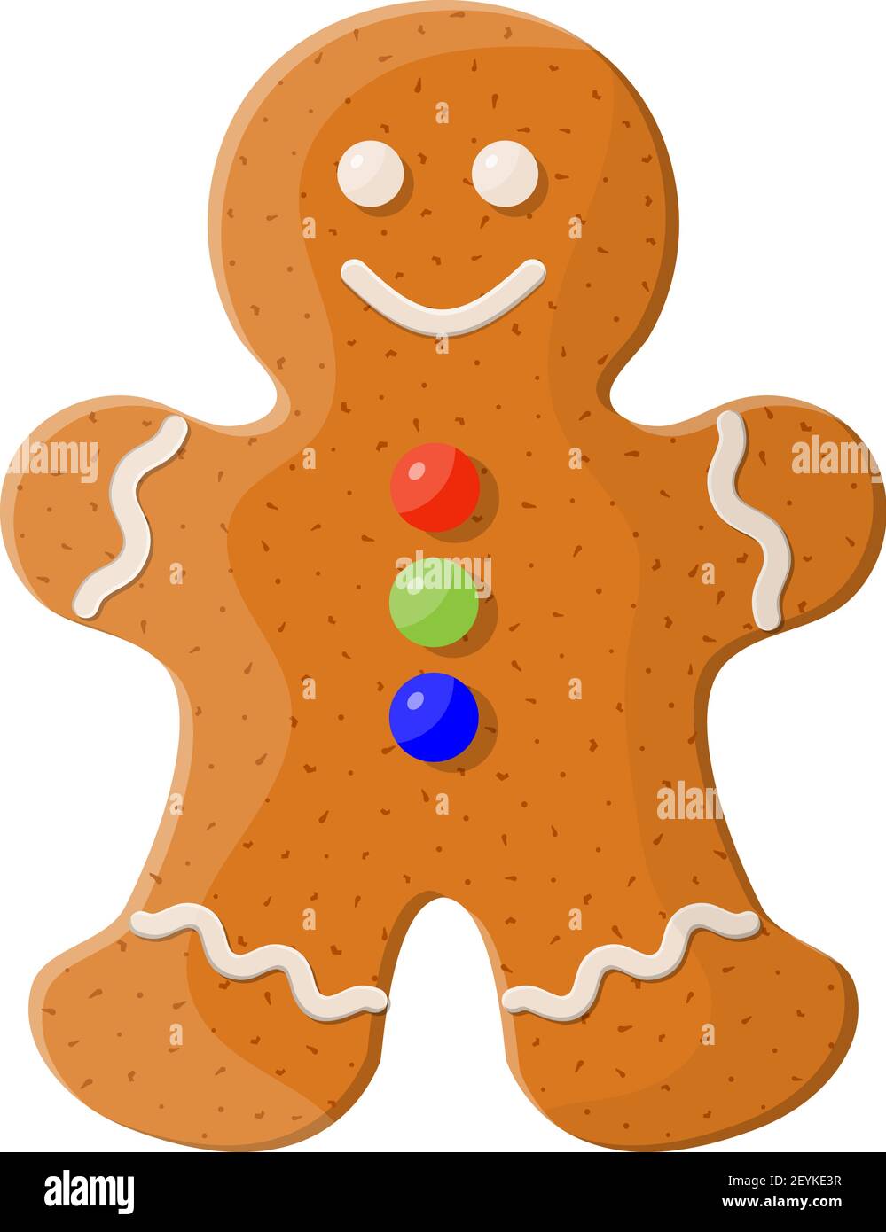 Tasty christmas cookie on Stock Vector Images - Alamy