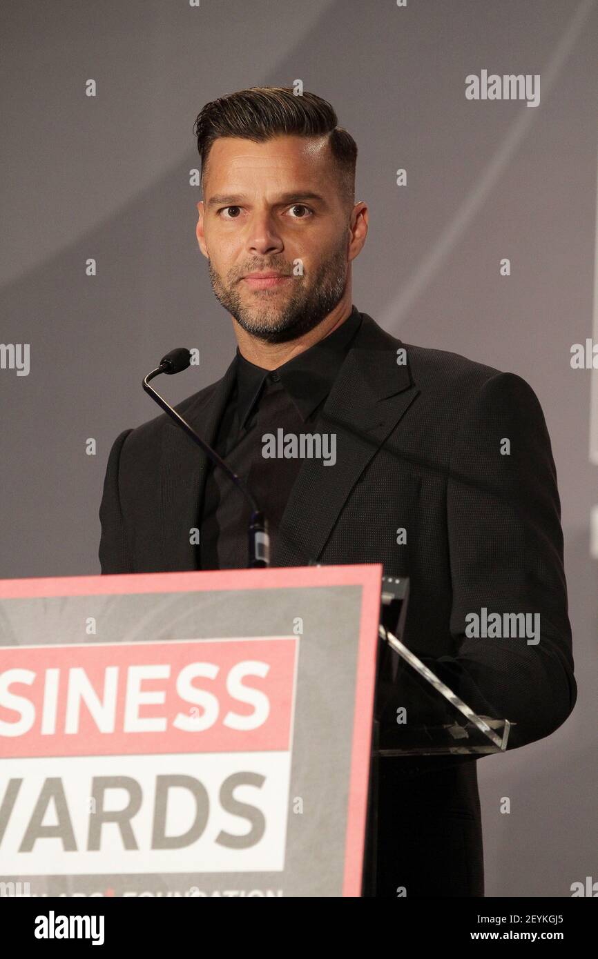 Ricky Martin attends the 12th Annual Poder Awards at Ritz Carlton South ...