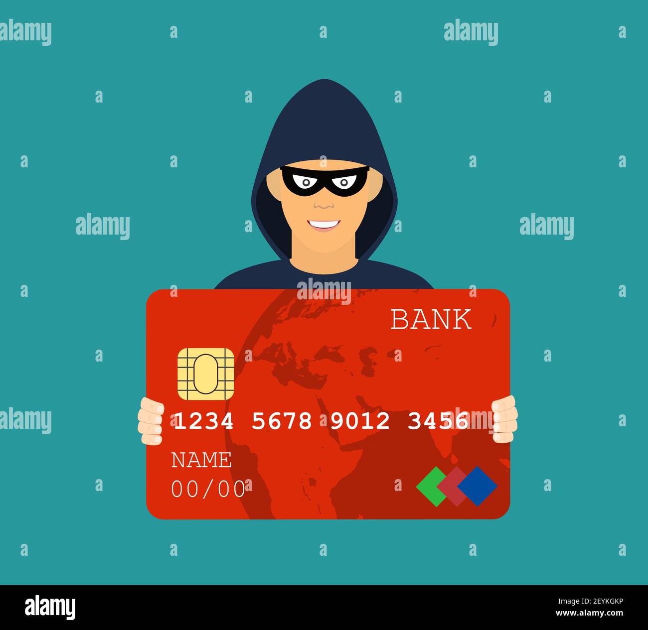 Man bank credit card Stock Vector Images - Alamy
