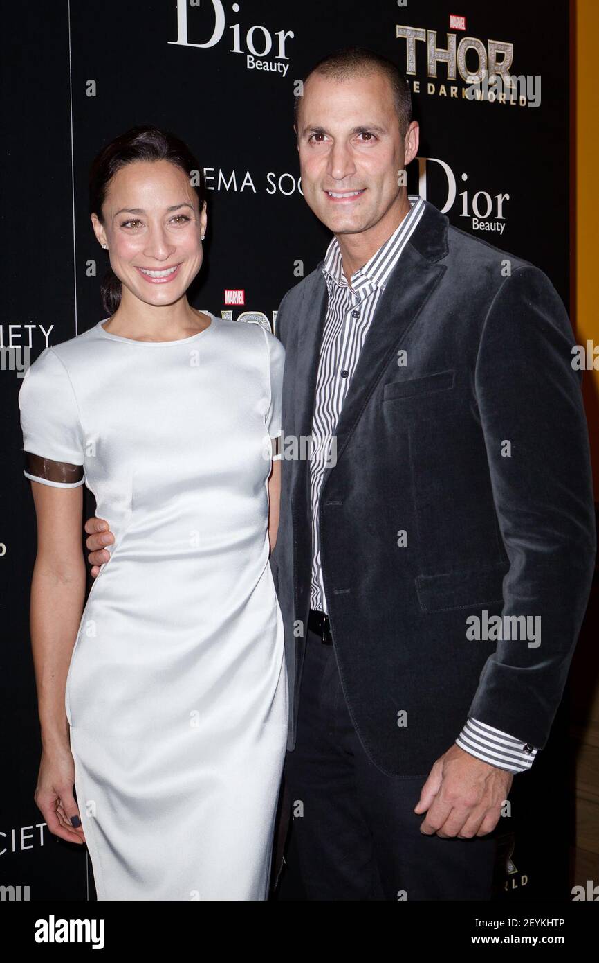 (L-R) Cristen and Nigel Baker attending a screening of Thor: The Dark ...