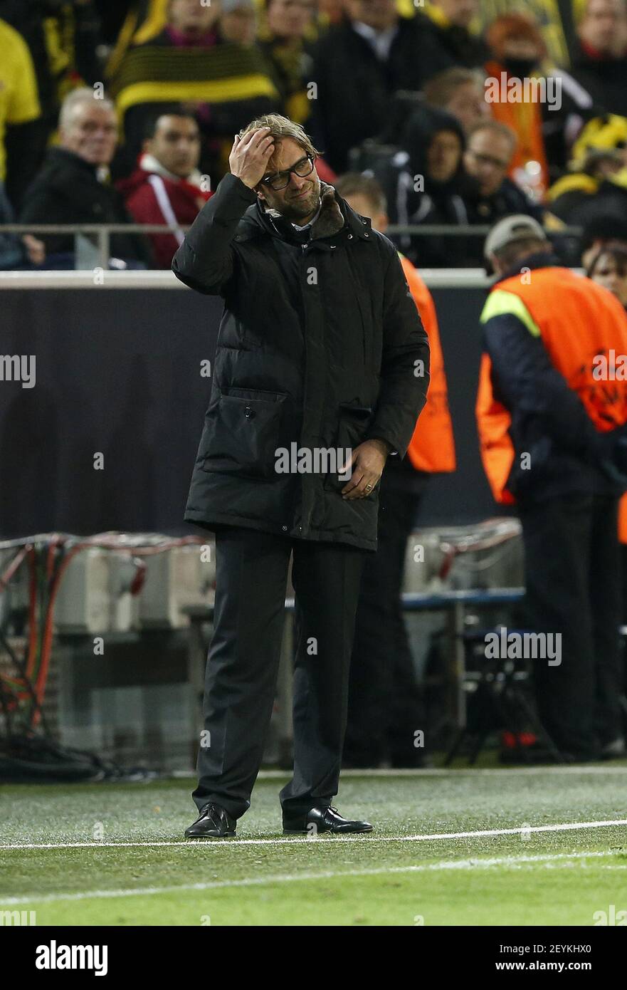 Nov. 6, 2013 - Dortmund, United Kingdom - Dortmund's Jurgen Klopp looks ...