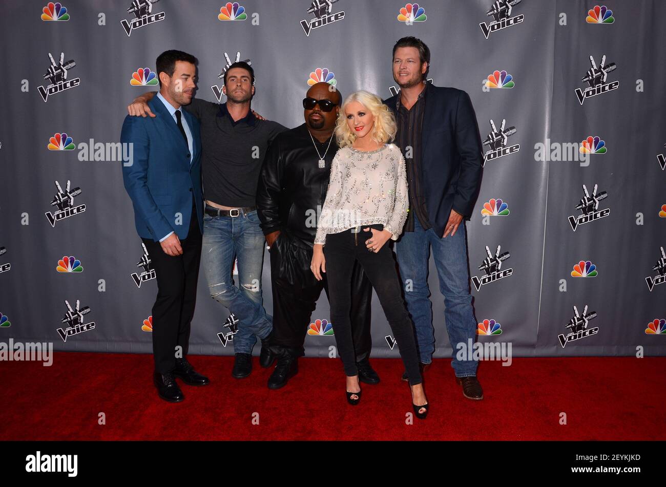 07 November 2013 - Los Angeles, California - Carson Daly, Adam Levin ...