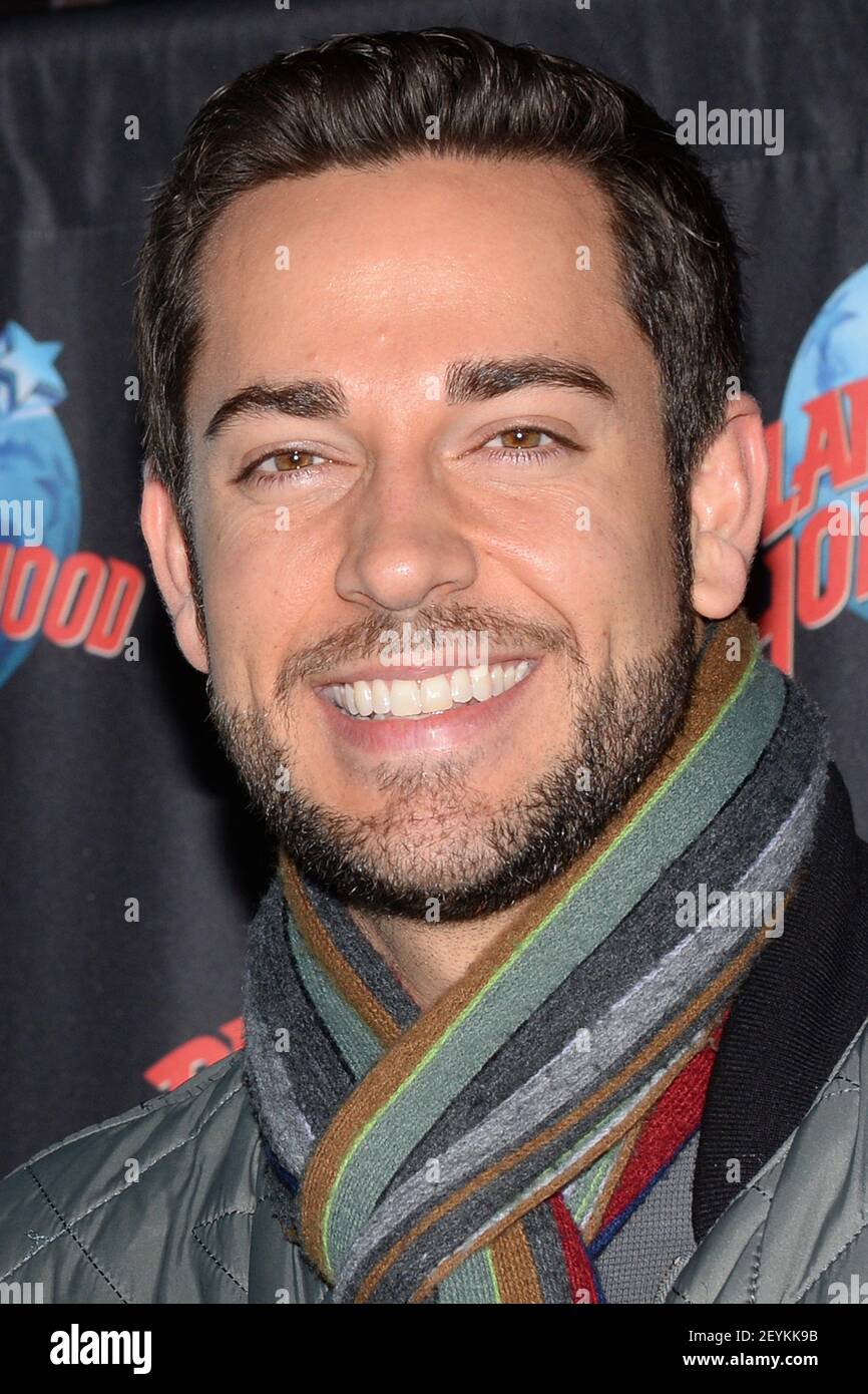 Actor Zachary Levi visits Planet Hollywood in Times Square for a ...