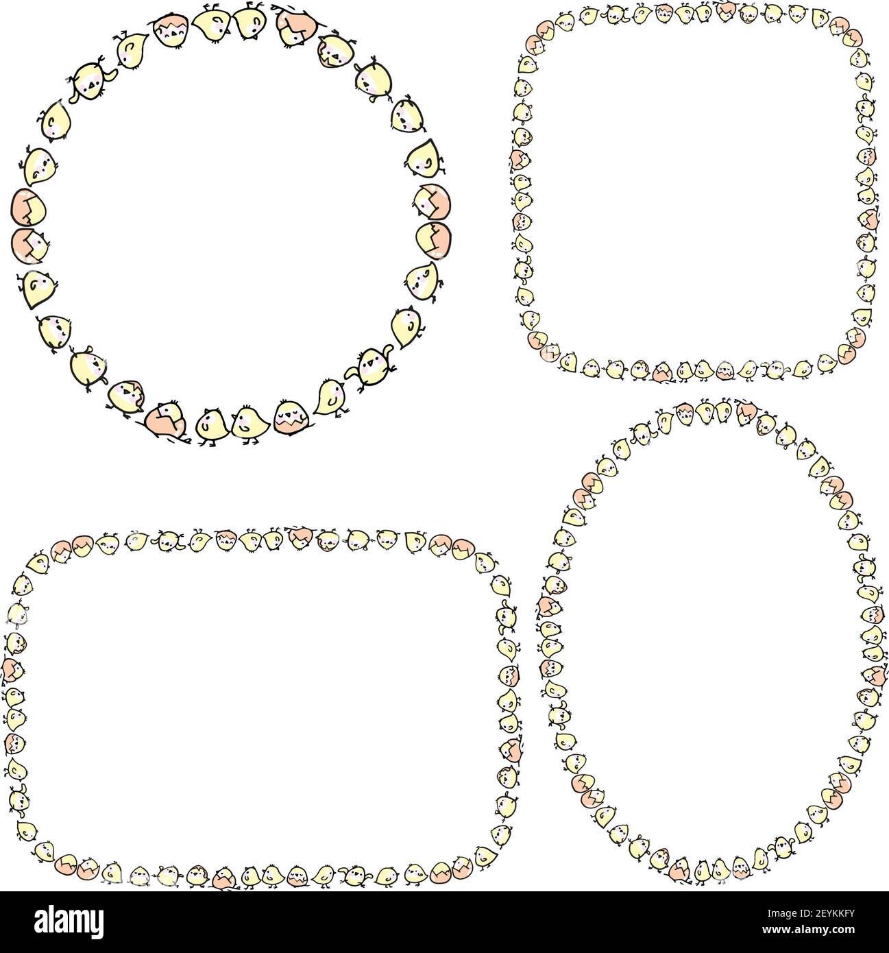 Oval border vector hi-res stock photography and images - Alamy