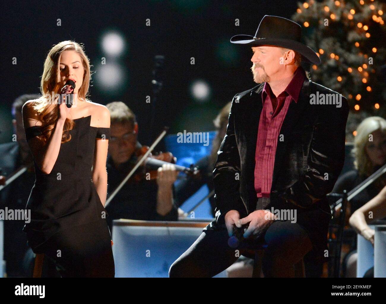 08 November 2013 - Nashville, Tennessee - Lily Costner, Trace Adkins ...