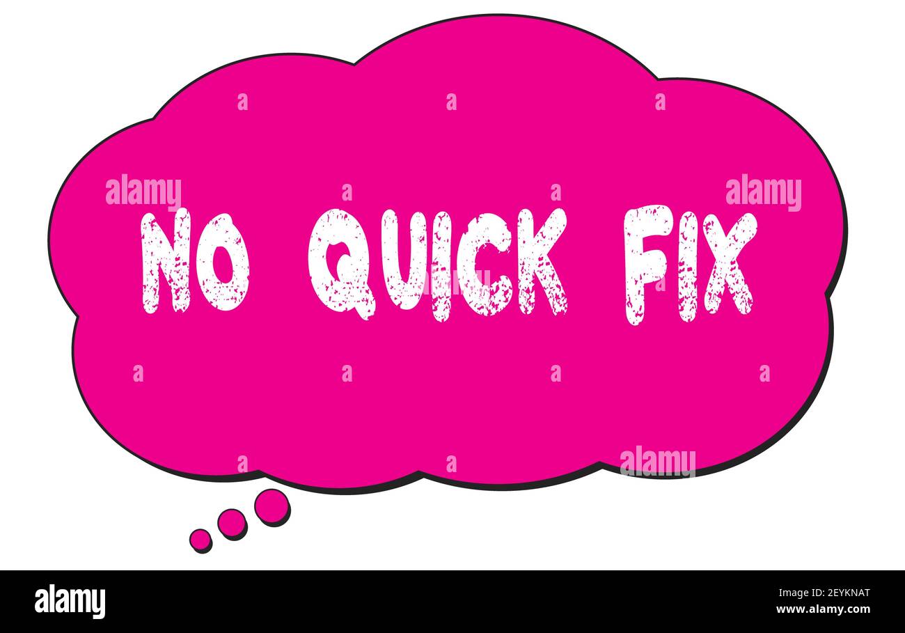 No quick fix stamp hi-res stock photography and images - Alamy