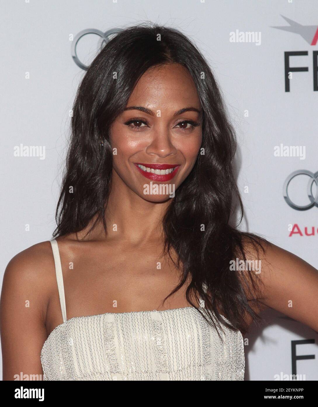 Zoe Saldana attends The "Out of the Furnace" Gala Screening at the TCL ...