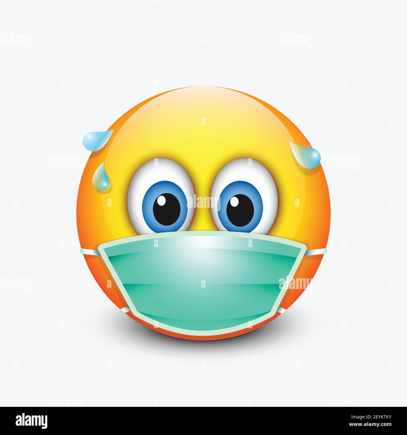 Cute emoticon wearing medical mask - emoji - vector illustration Stock ... Cute emoticon wearing medical mask - emoji - vector illustration Stock ...