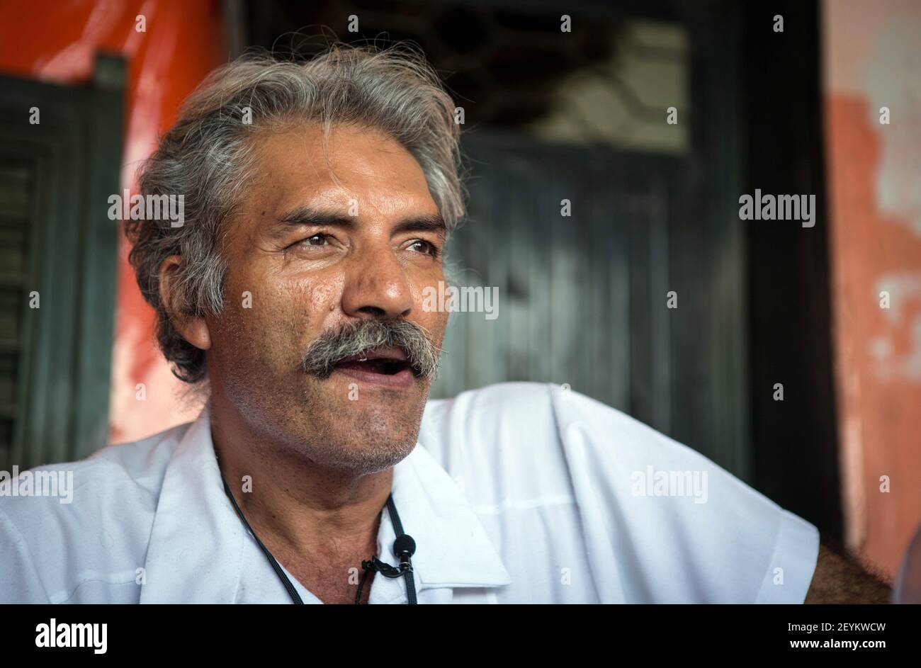 Jose Manuel Mireles, a physician who leads the self-defense group in ...