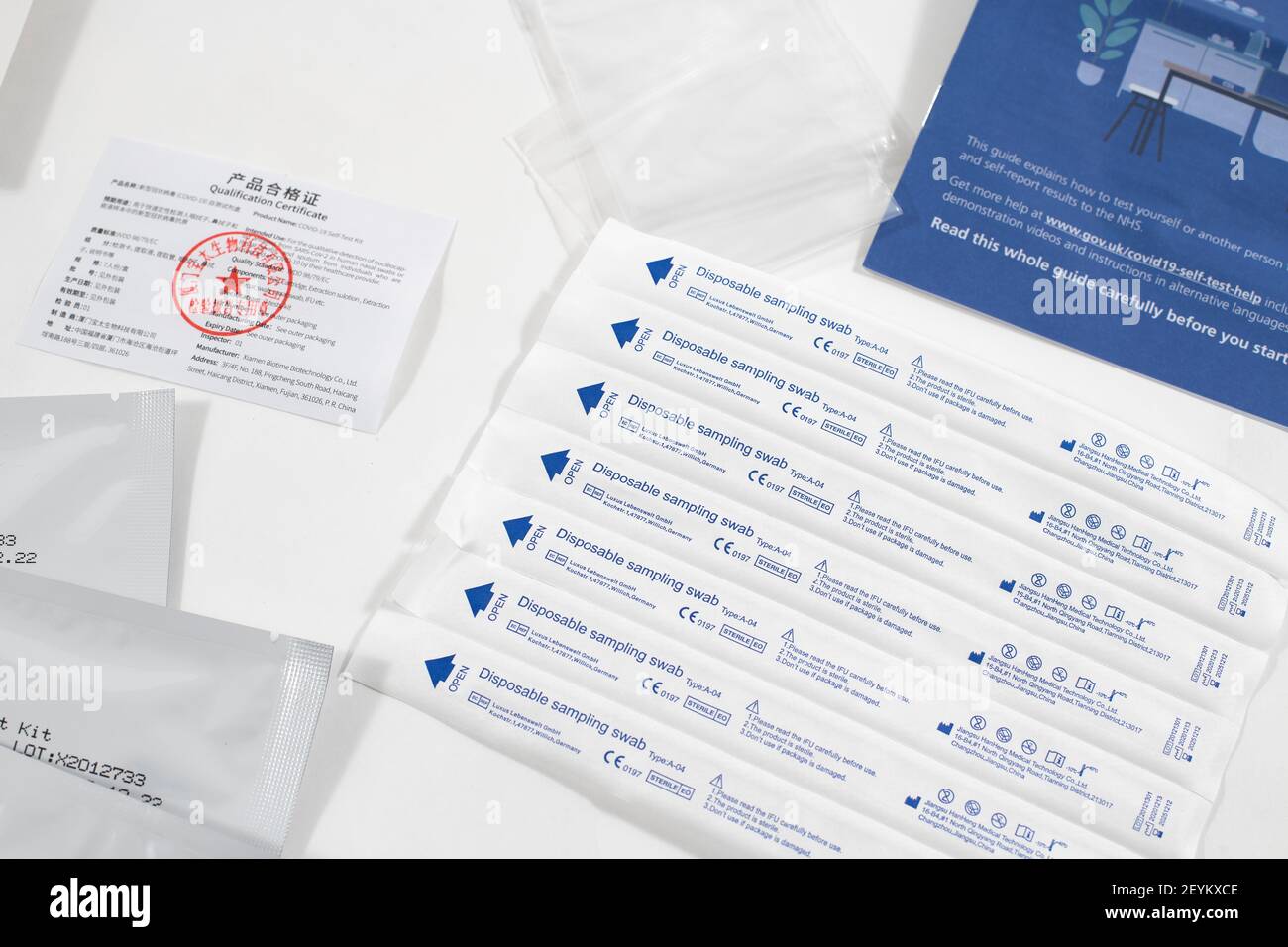 Self test kit hi-res stock photography and images - Alamy