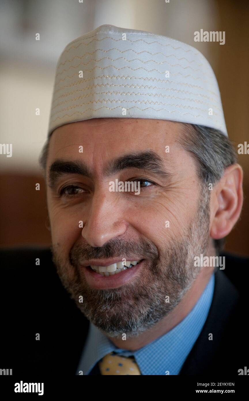 Mohamad Bashar Arafat is photographed at the Muslim Community Center, Nov. 8, 2013 in Silver ...