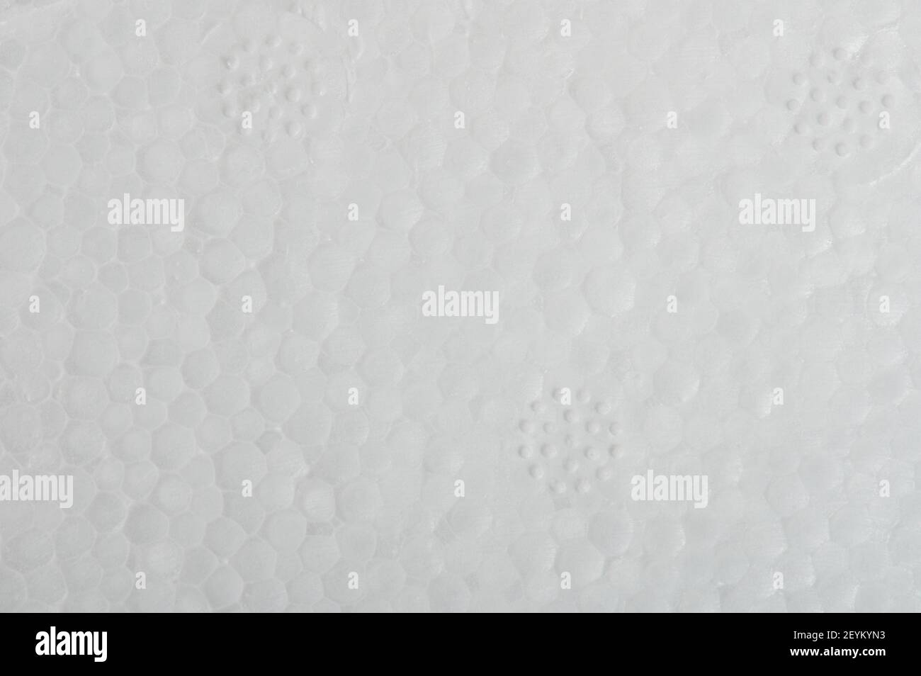 Pattern of polystyrene foam surface macro close up view. Texture of ...