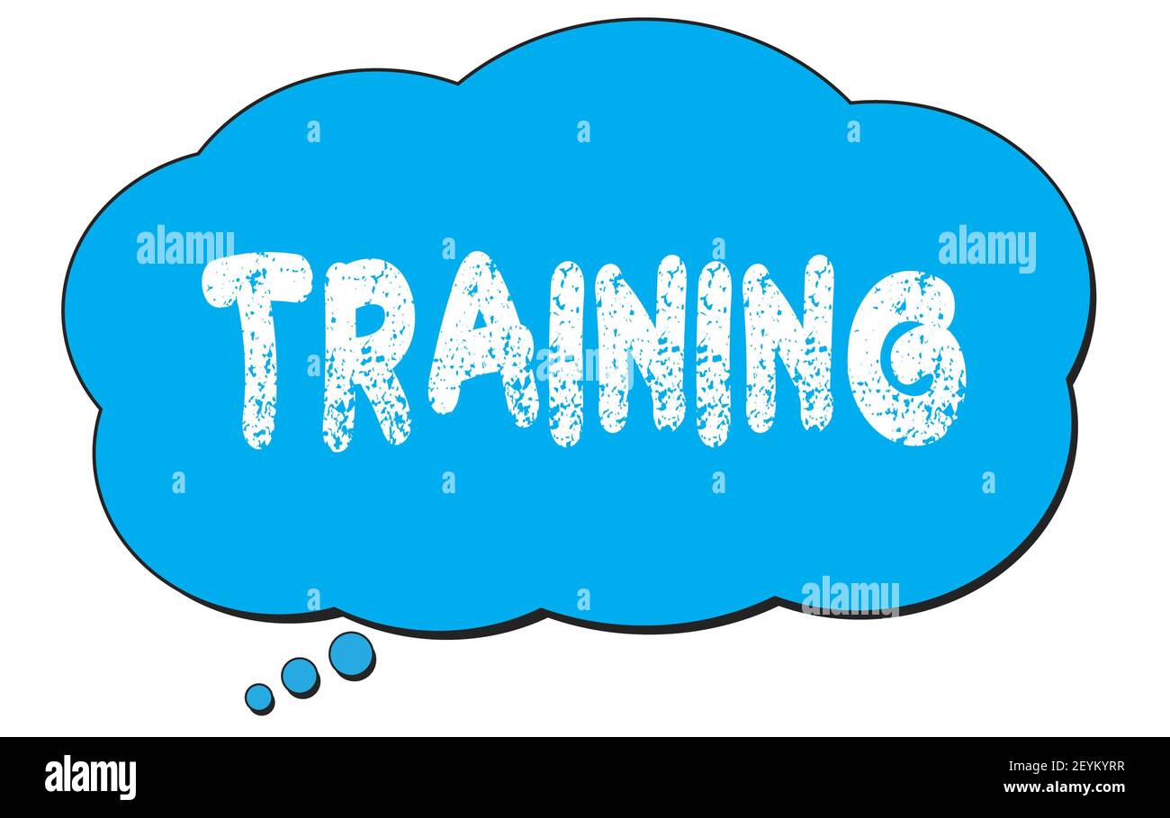 Training concept text on Cut Out Stock Images & Pictures - Alamy