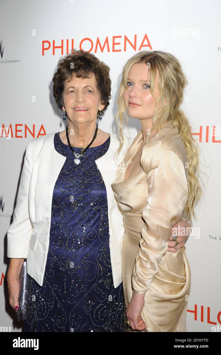 L-R: Philomena Lee, Sophie Kennedy Clark attend the Philomena New York ...