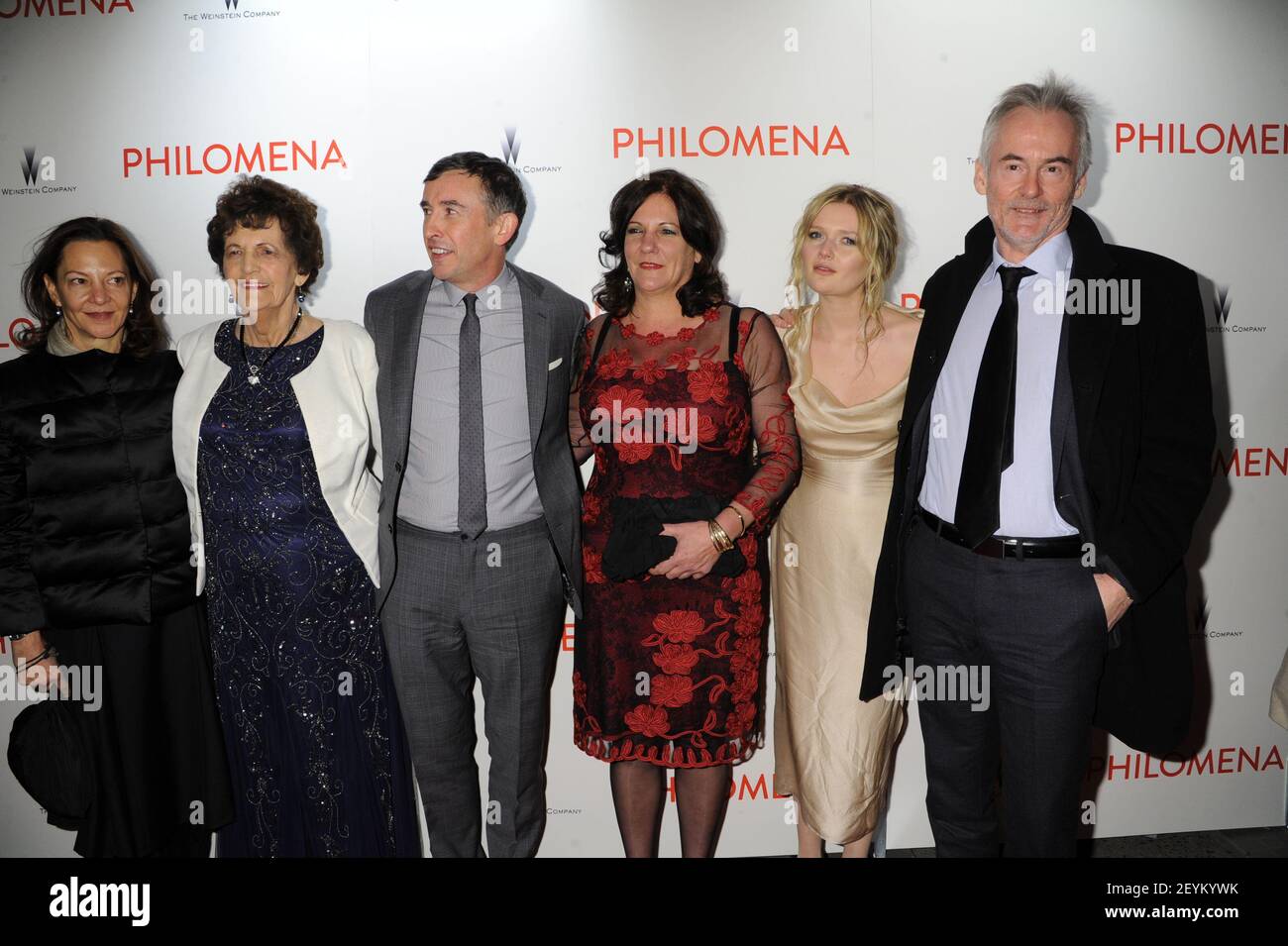 L-R: Producer Gabrielle Tana, Philomena Lee, Steve Coogan, Jane Lee ...