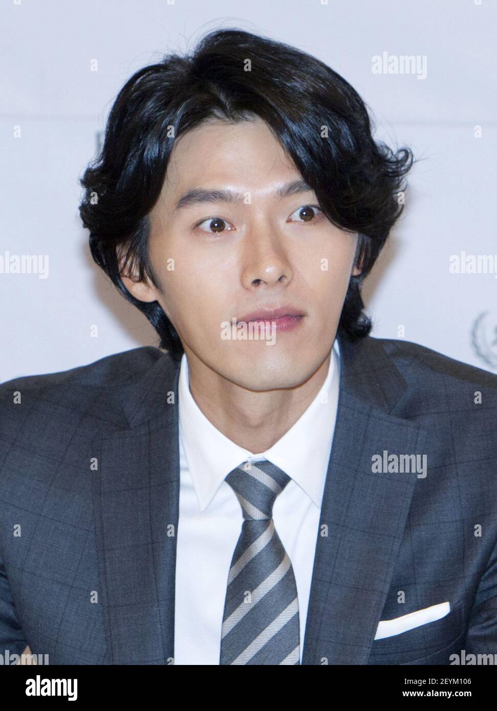 13 November 2013 - Seoul, South Korea : South Korean actor Hyun Bin ...