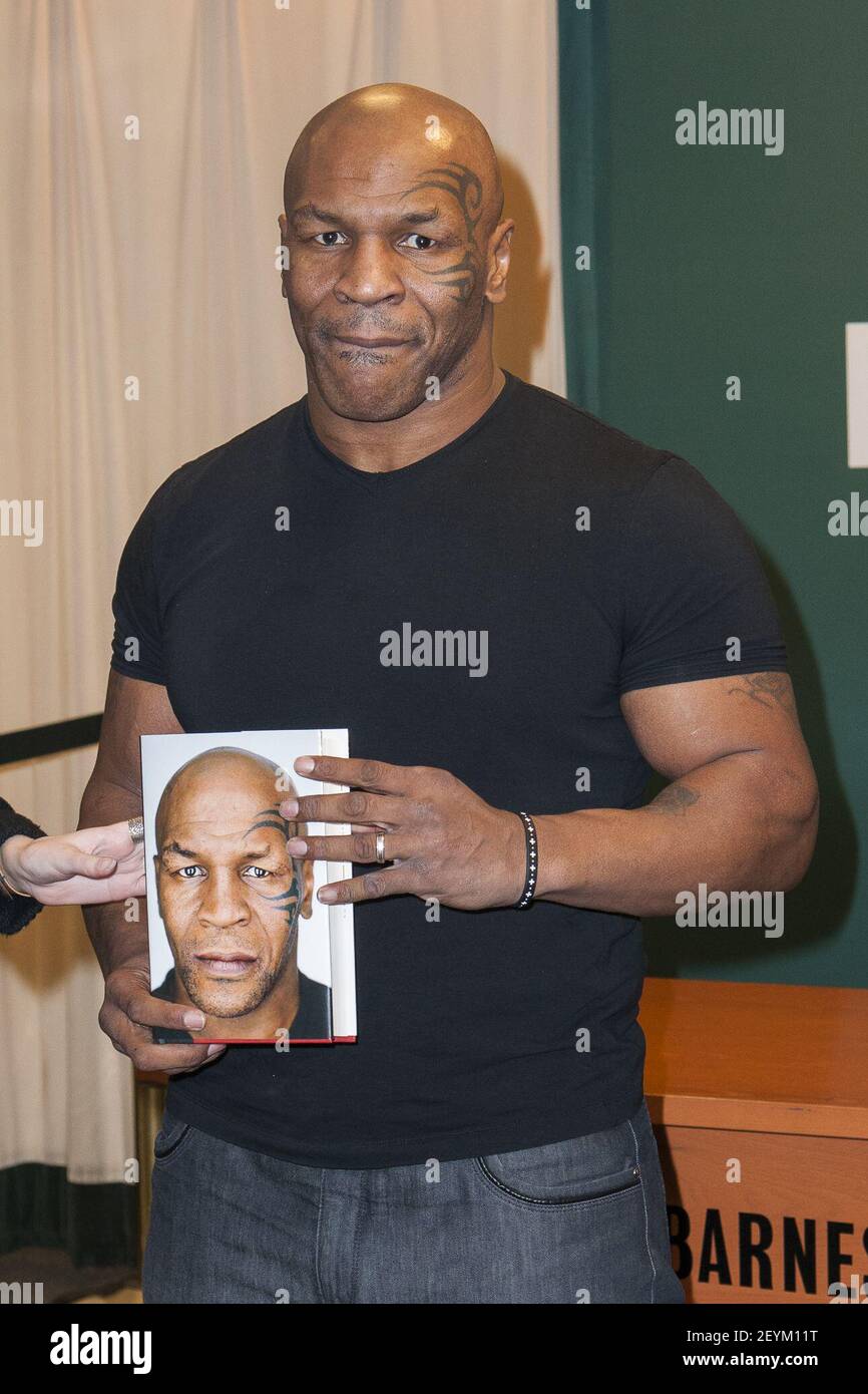 Mike Tyson attends "Undisputed Truth" Book Signing at Barnes & Noble ...