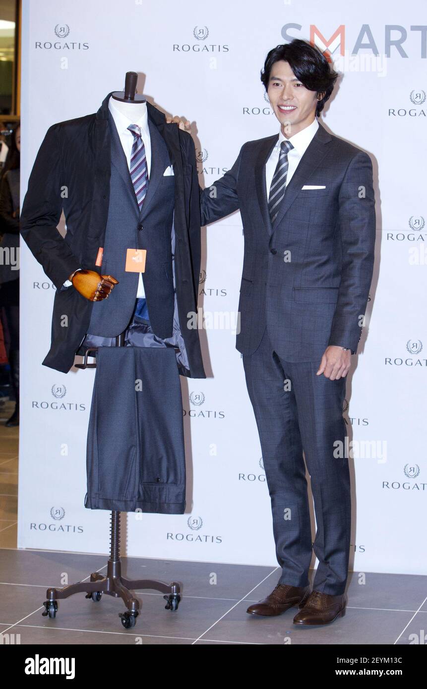 13 November 2013 - Seoul, South Korea : South Korean actor Hyun Bin ...