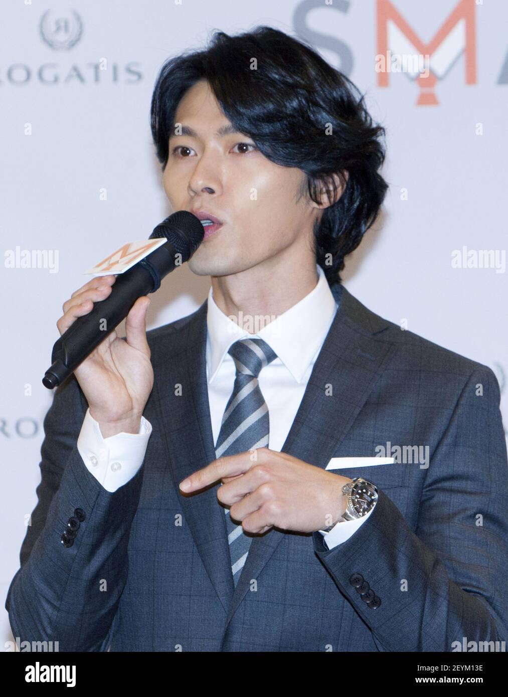 13 November 2013 - Seoul, South Korea : South Korean actor Hyun Bin ...