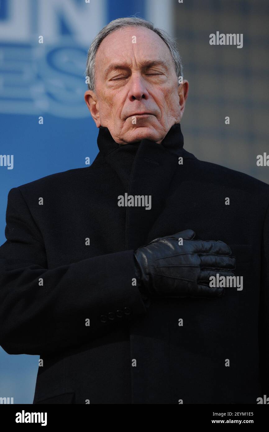 Outgoing Mayor of New York City Michael Bloomberg attends the opening ...