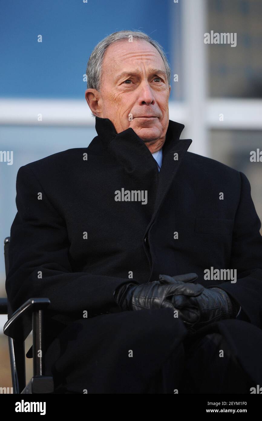 Outgoing Mayor of New York City Michael Bloomberg attends the opening ...