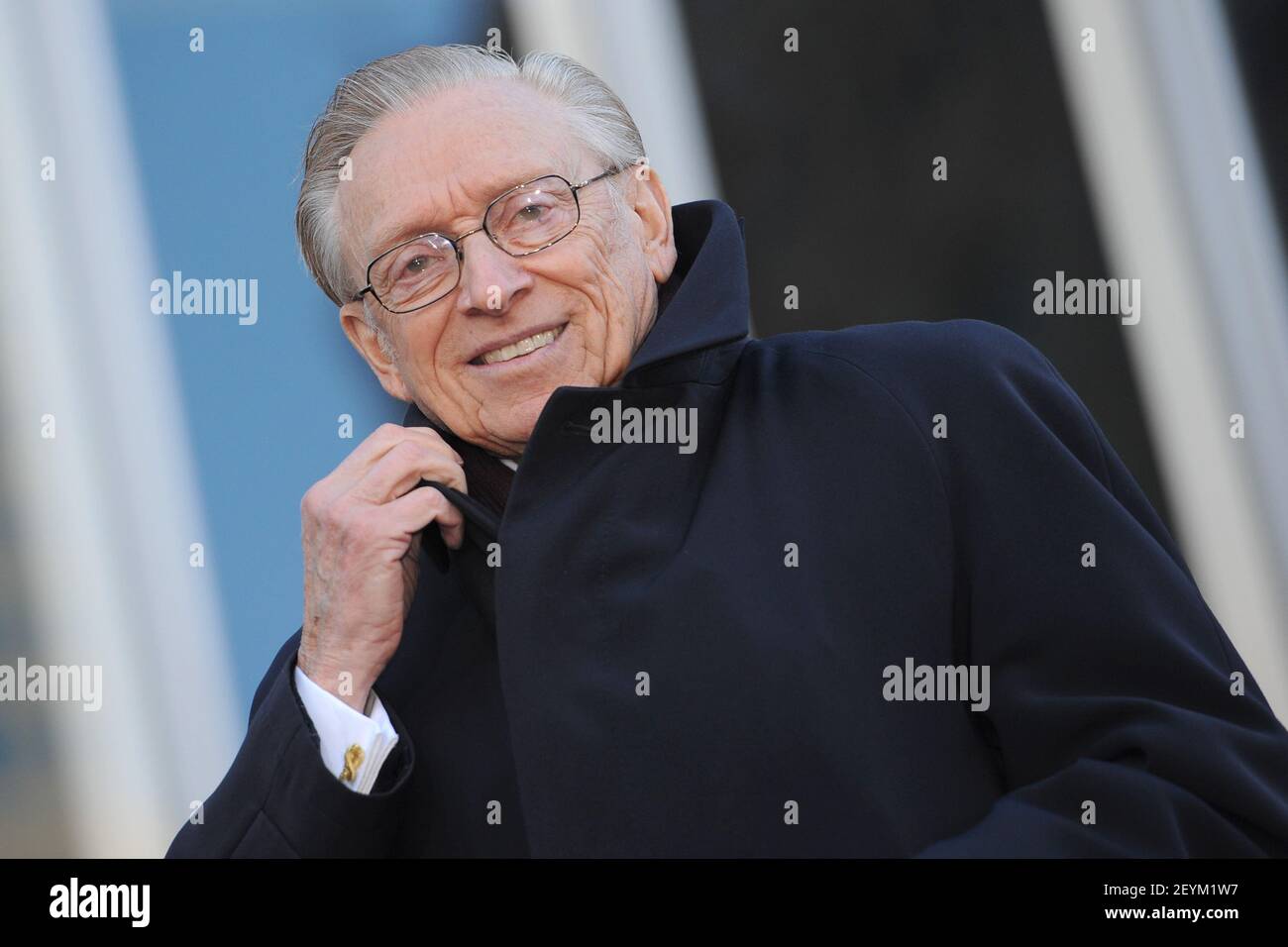 Larry Silverstein attendst the opening ceremony of the building, the ...
