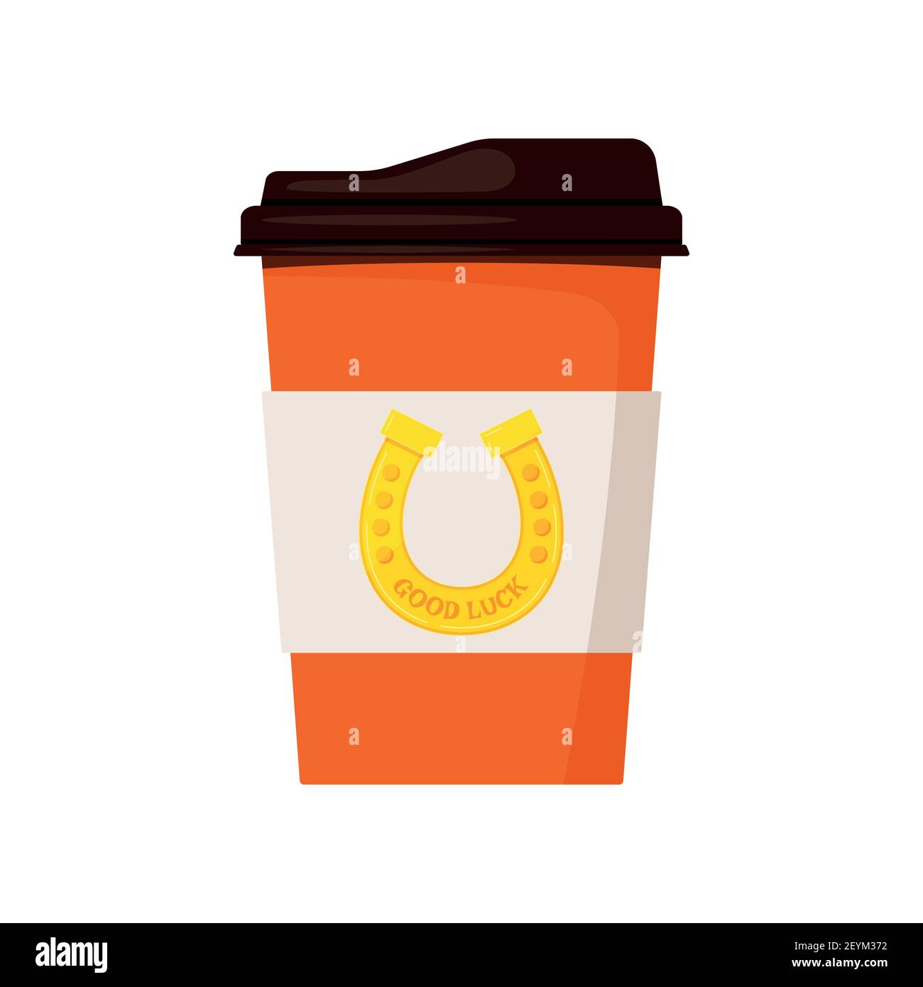 Simple coffee clipart Cut Out Stock Images & Pictures - Alamy