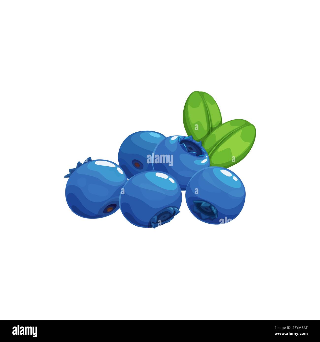 Bio yogurt berries Stock Vector Images - Alamy