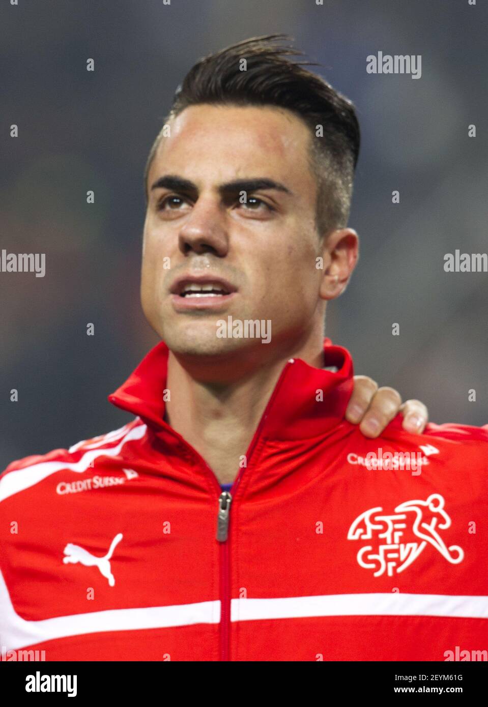 15 November 2013 - Seoul, South Korea : Switzerland national soccer ...