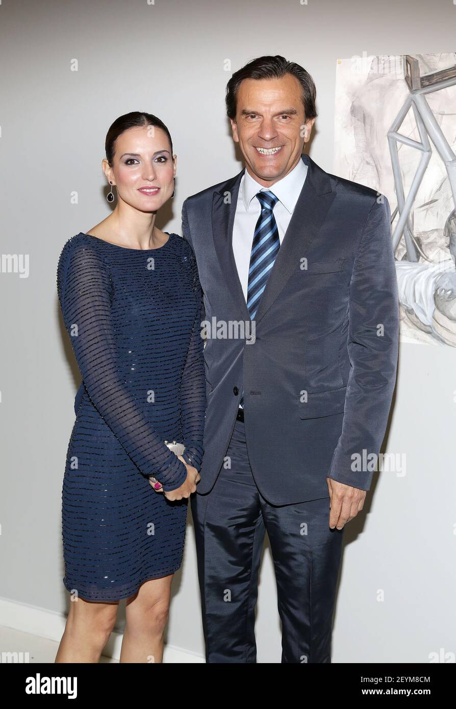 Raquel Colomer, Lauro Bravar attend the Royal Highness Dinner Gala at ...