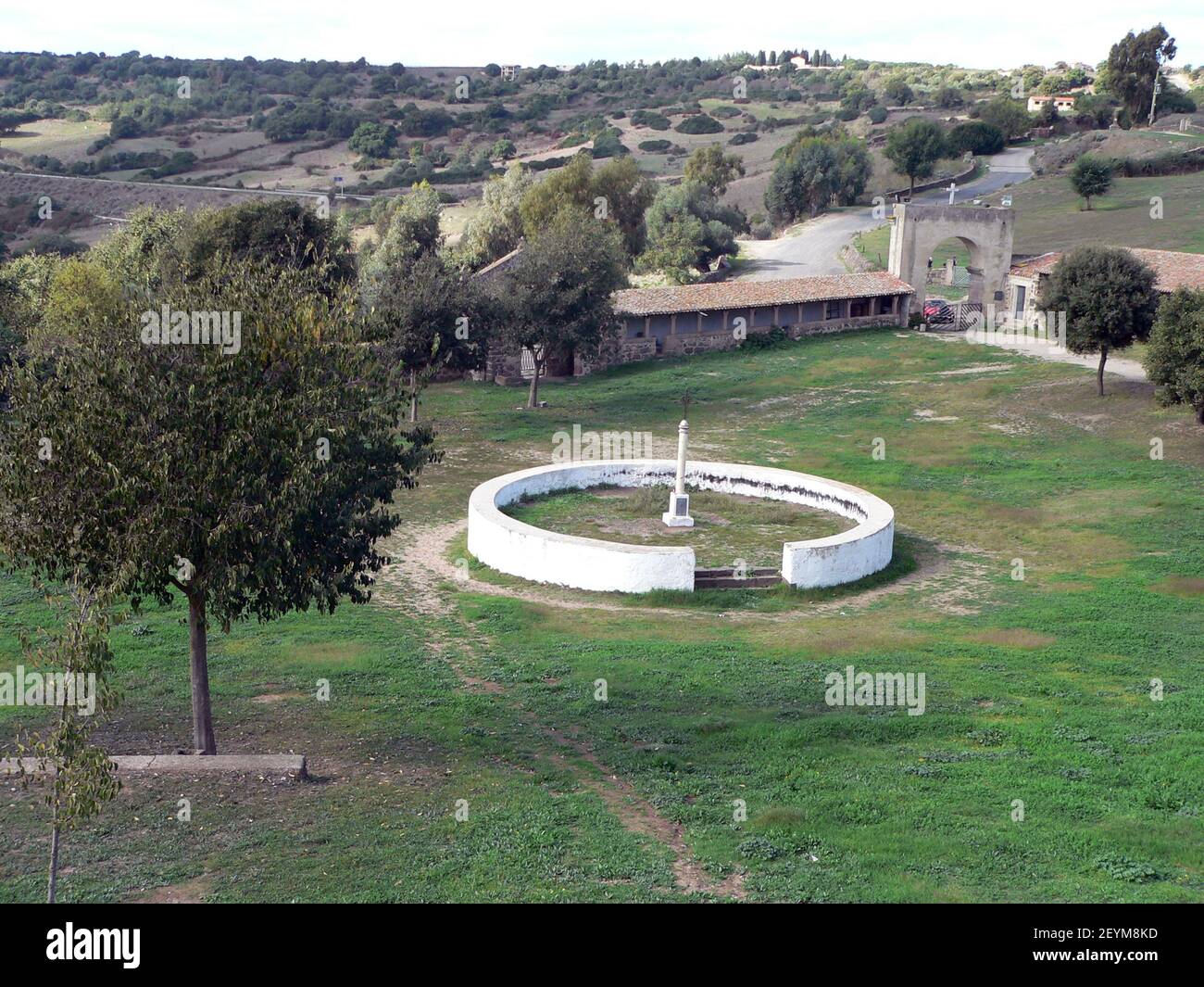 Sedilo, Oristano province, Sardinia, Italy. Santu Antine (San ...