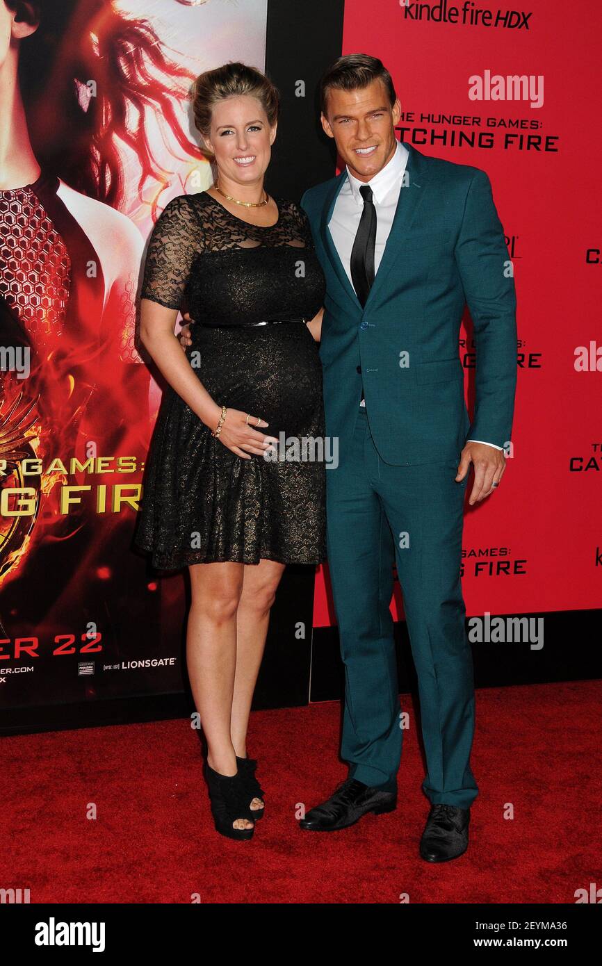 Alan ritchson and catherine ritchson hi-res stock photography and ...