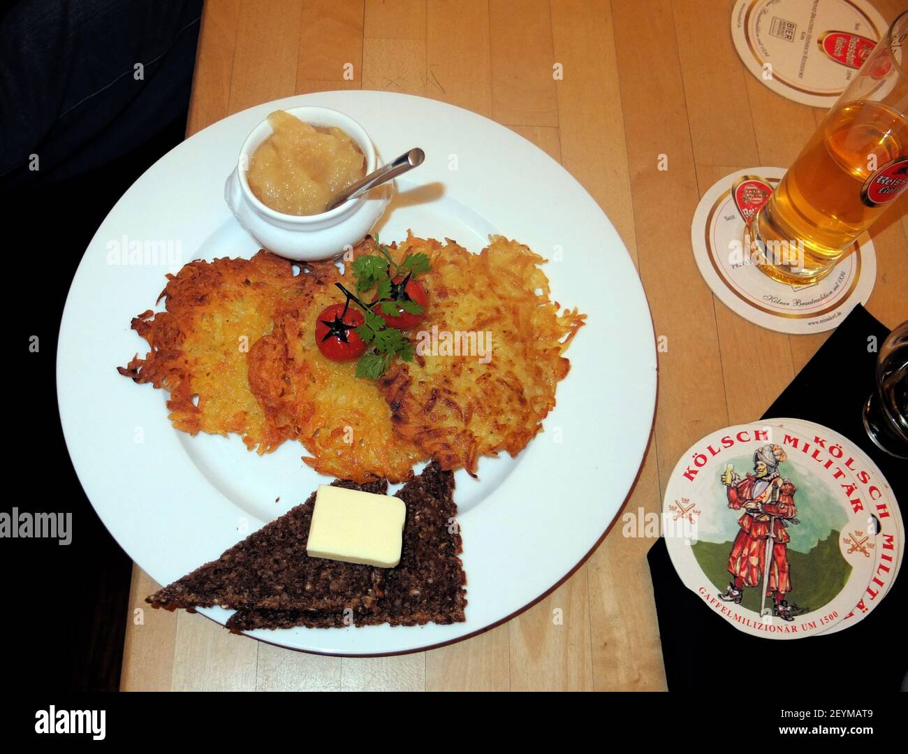 Traditional german food Stock Photo - Alamy