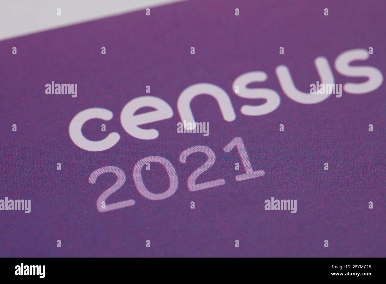 Census 2021 leaflet hi-res stock photography and images - Alamy