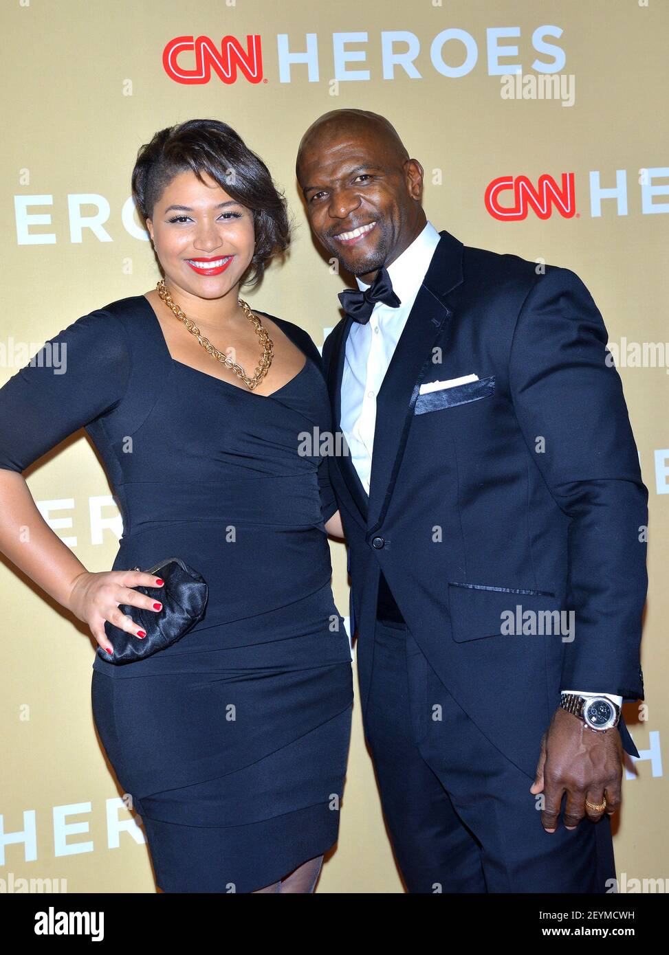 Azriel Crews, Terry Crews attends the 2013 CNN Heroes, An All Star ...