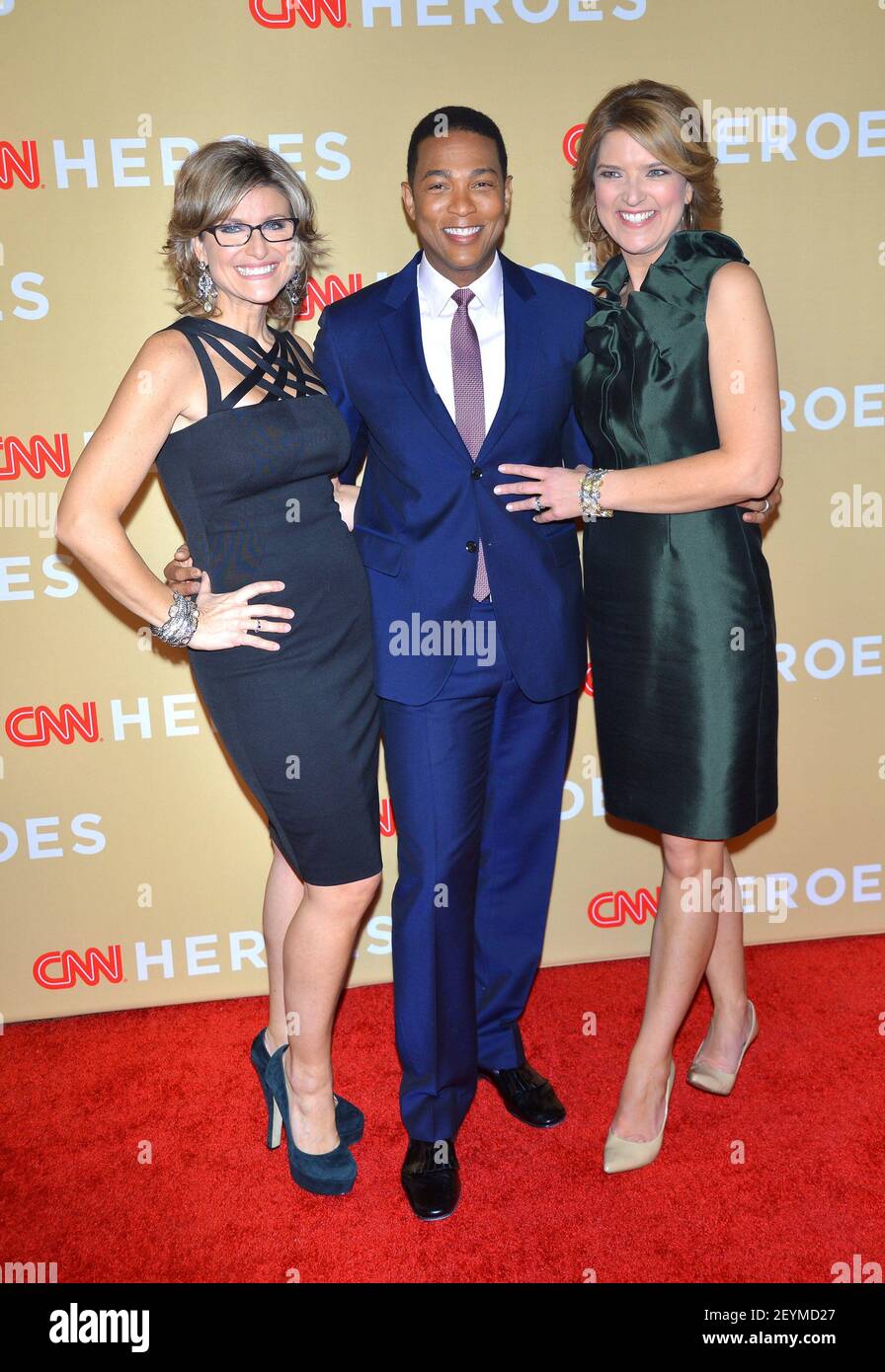 Ashleigh Banfield, Don Lemon, Christine Romans attends the 2013 CNN ...