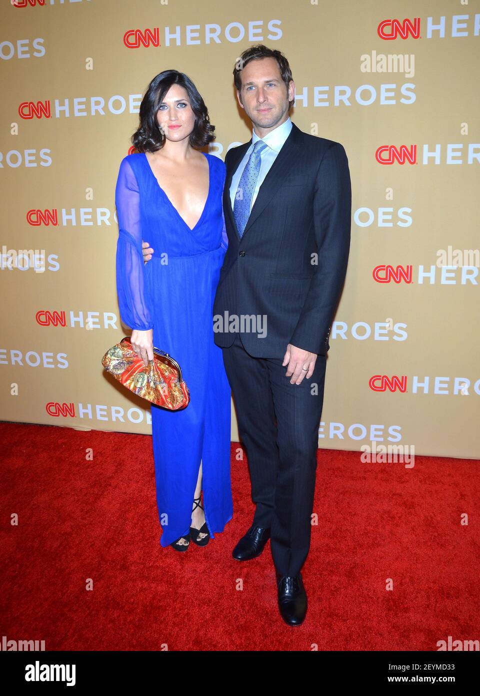 Jessica Ciencin Henriquez, Josh Lucas attends the 2013 CNN Heroes, An ...