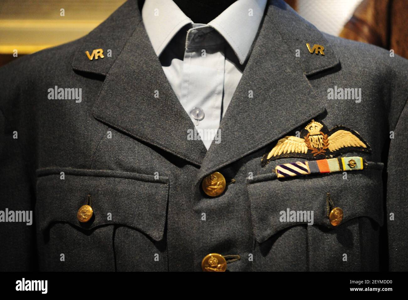 November 19, 2013 - Portland, Oregon - A Royal Air Force Volunteer ...