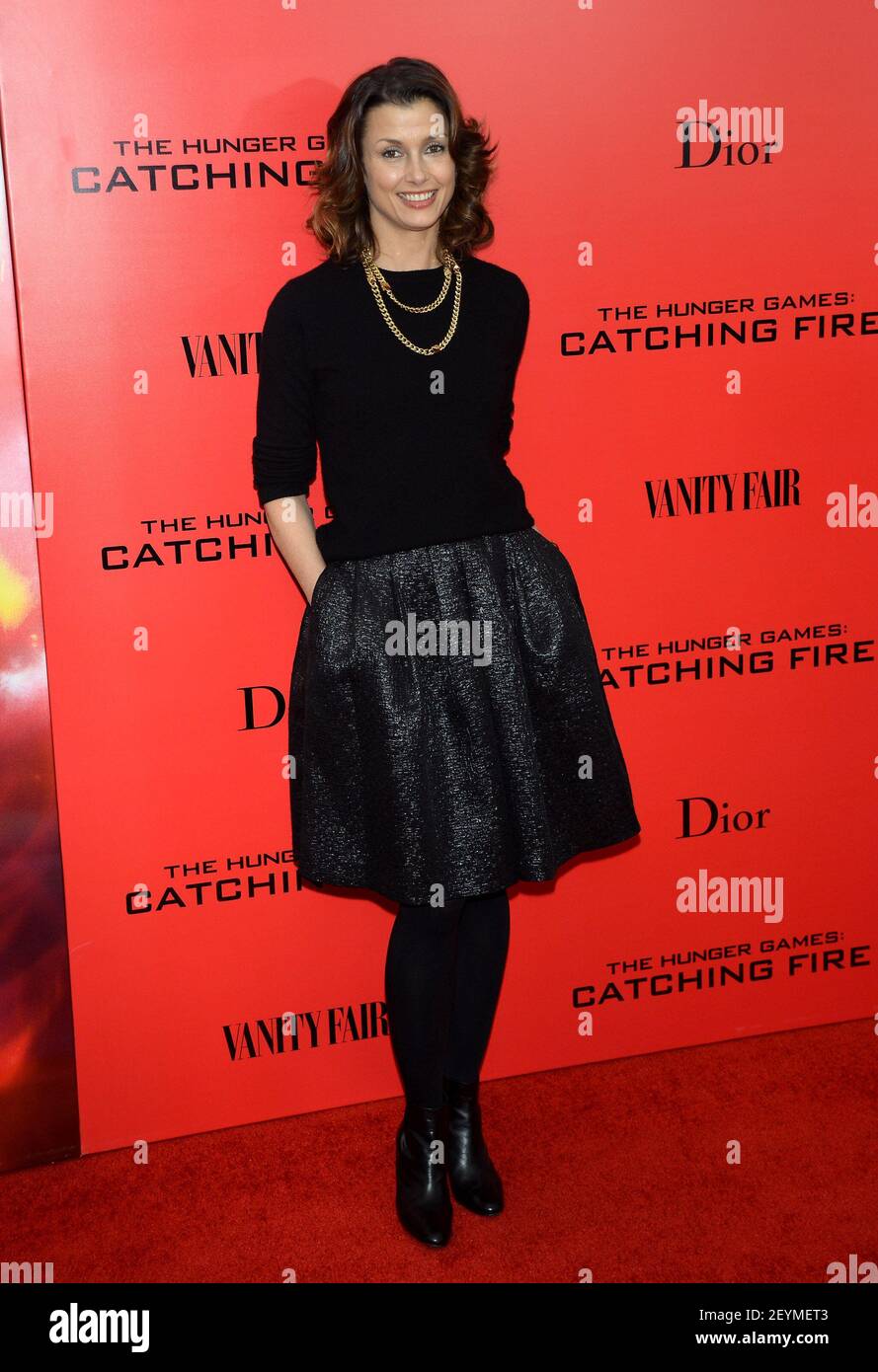 Bridget Moynahan attends the Hunger Games Catching Fire New York ...