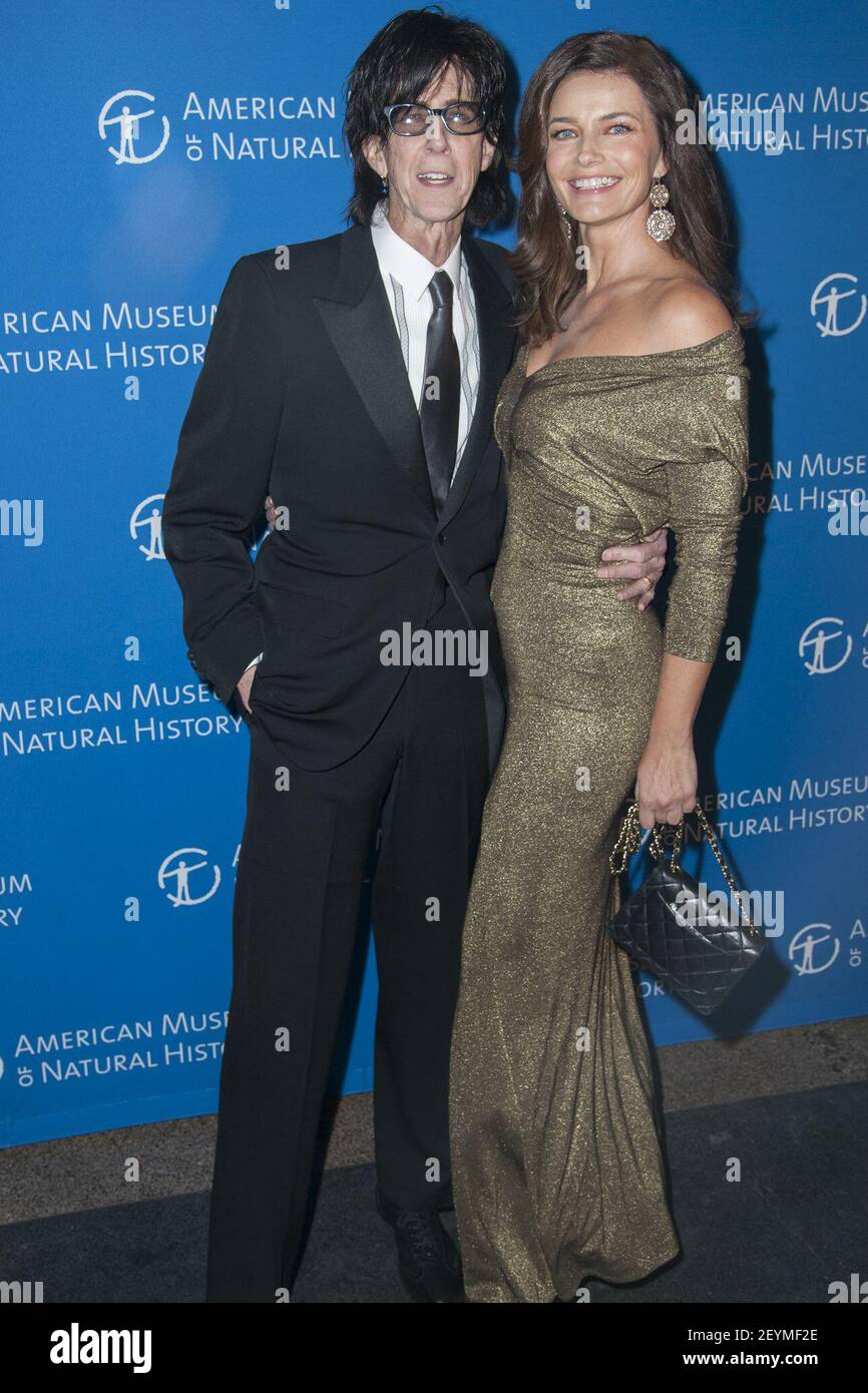 (L-R) Rick Ocasek, Paulina Porizkova attend the 2013 Museum of Natural ...