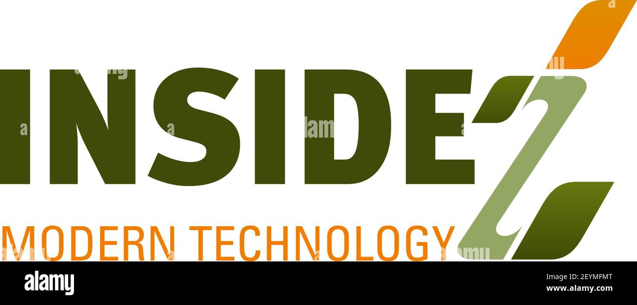 Letter I icon for modern technology in digital and internet industry or ...