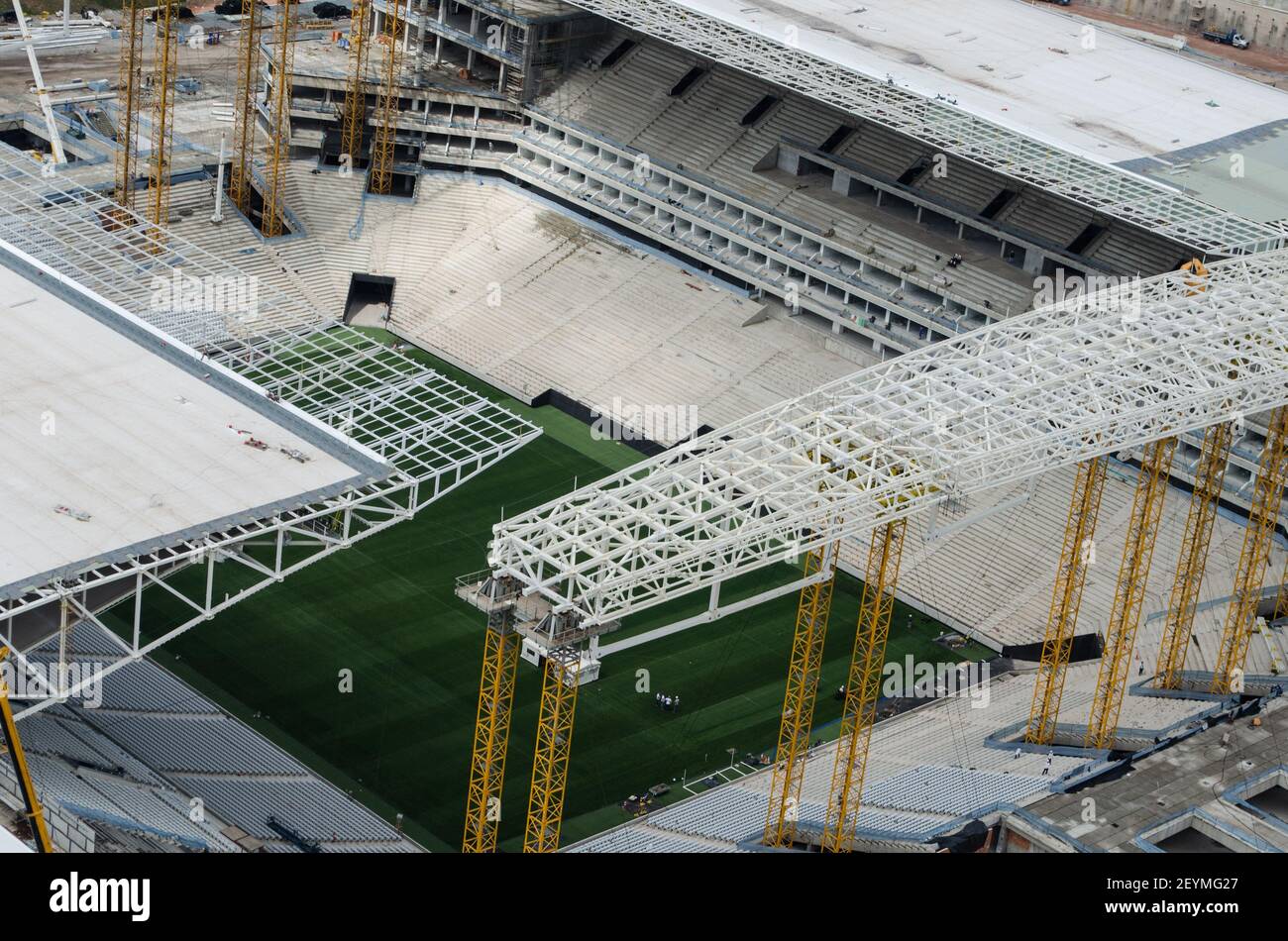 Arena corinthians aerial hi-res stock photography and images - Alamy