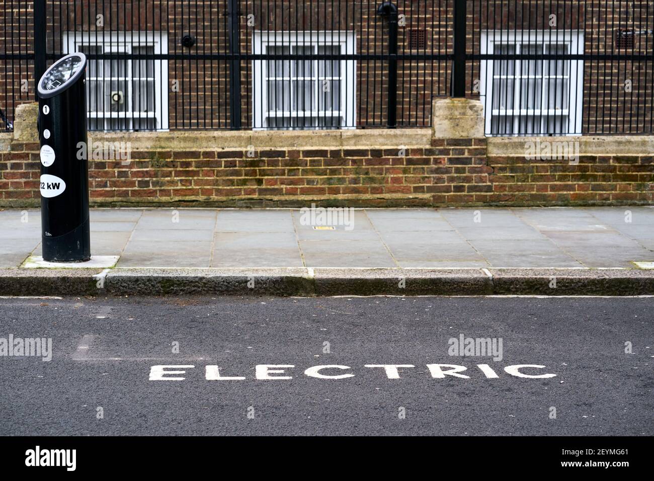 A Source London EV charging point, London. Picture date: Friday March 5 ...