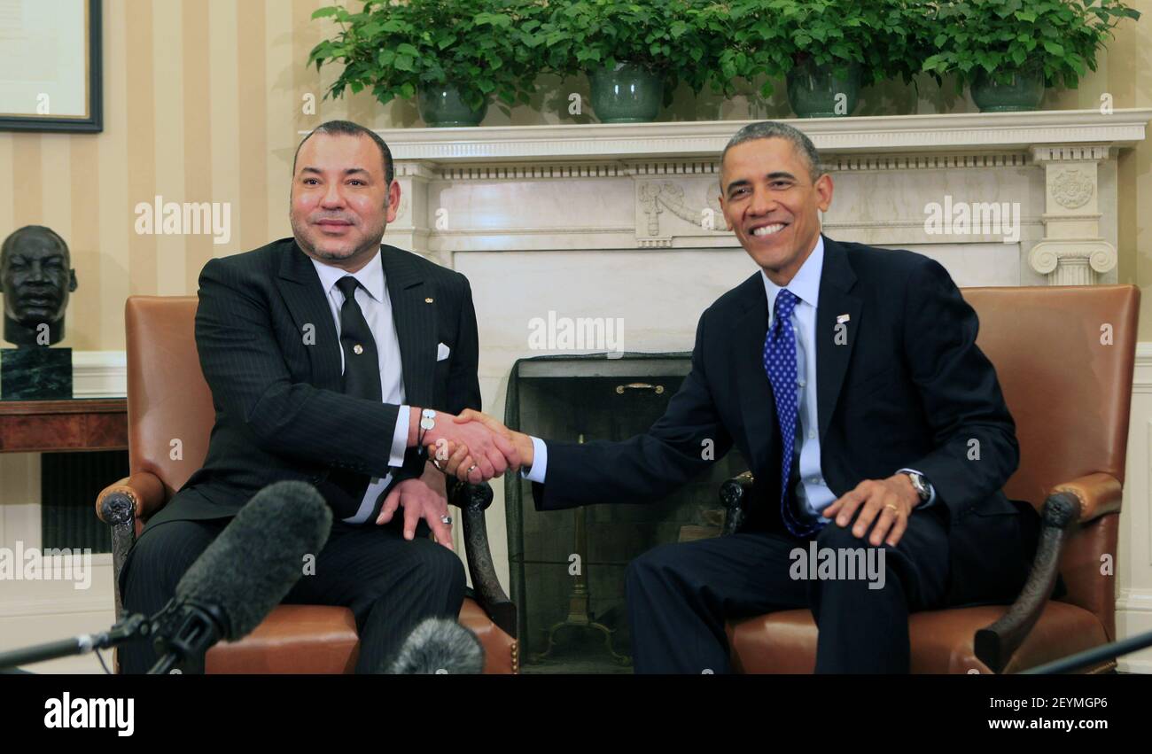 President Barack Obama meets with King Mohammed VI of Morocco in the ...
