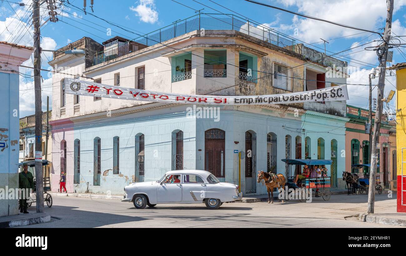 Cuba Santa Clara Street Sign High Resolution Stock Photography and ...
