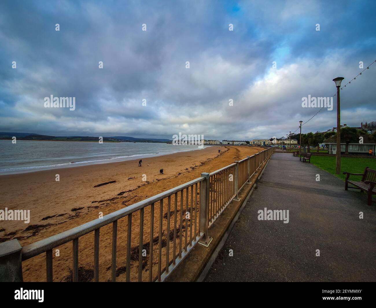 Exmouth town beach hi-res stock photography and images - Alamy